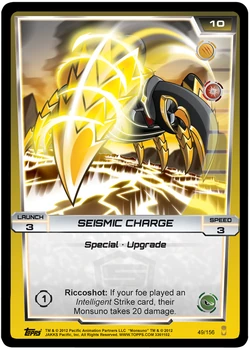 Seismic Charge | Monsuno Wiki | Fandom