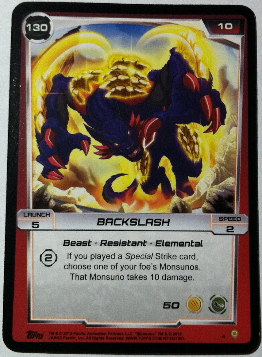 Elemental Backslash | Wiki Monsuno | Fandom