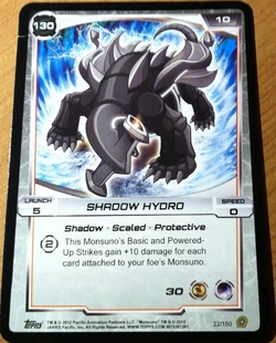 Shadow Hydro (card) | Monsuno Wiki | Fandom