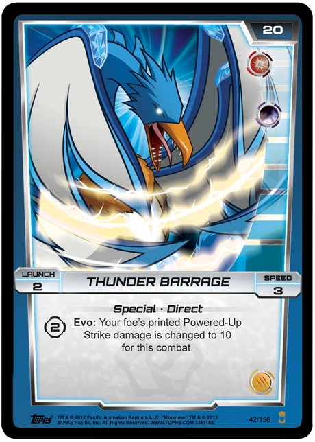Thunder Barrage | Monsuno Wiki | Fandom