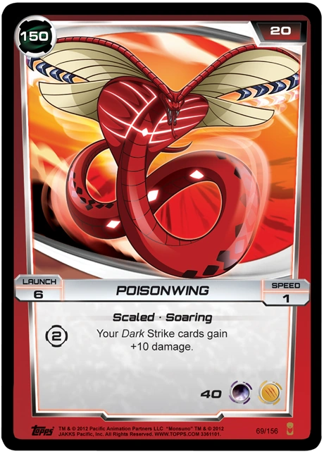 Poisonwing (card) | Monsuno Wiki | Fandom