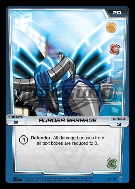 Aurora Barrage | Monsuno Wiki | Fandom
