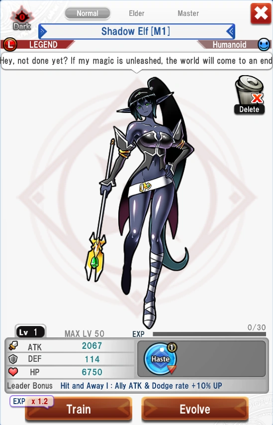 Shadow Elf M1 | MonTowers2 Wiki | Fandom