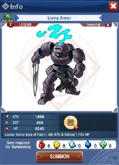 Living Armor | MonTowers2 Wiki | Fandom