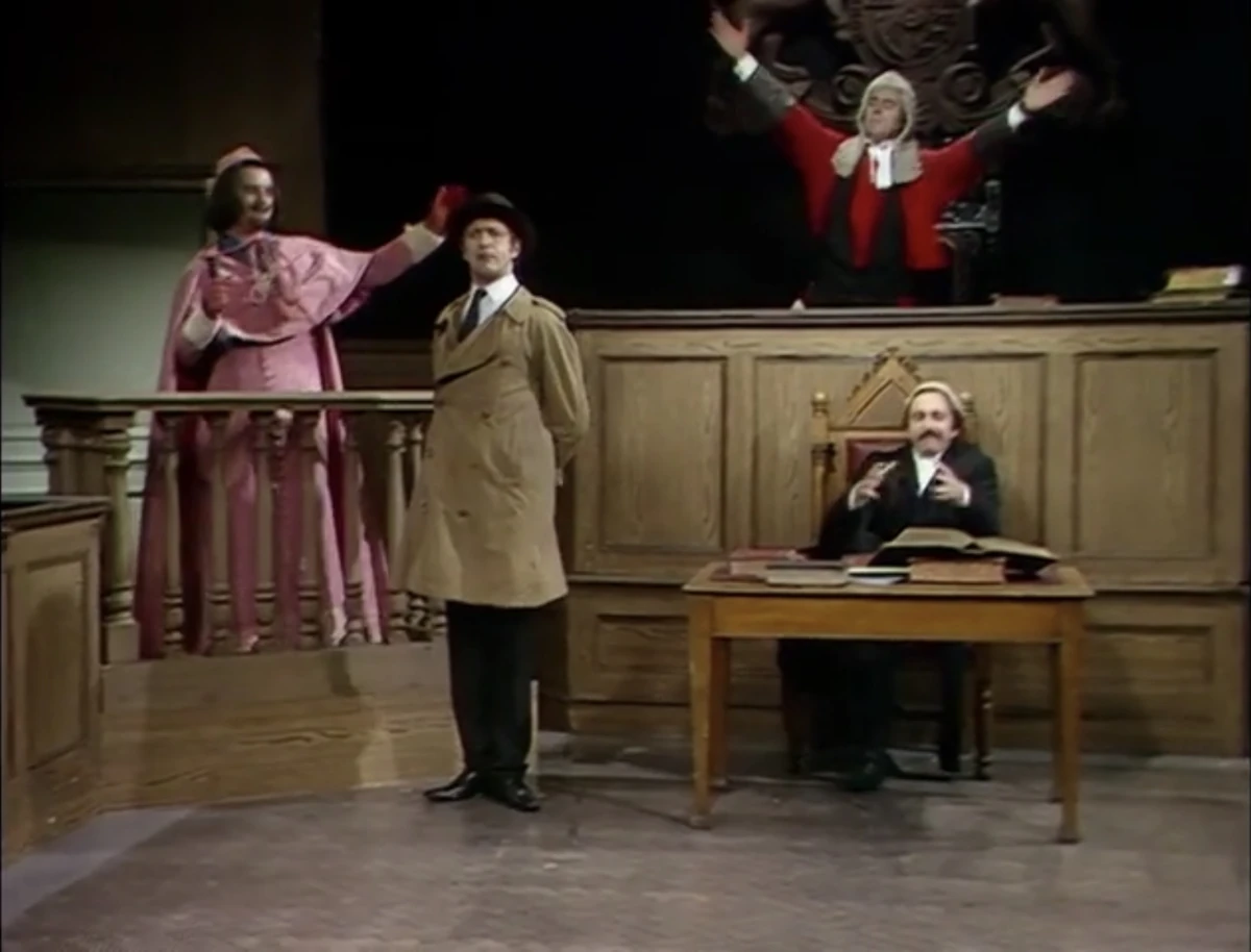 Court Scene (Witness in Coffin/Cardinal Richelieu) | Monty Python Wiki ...