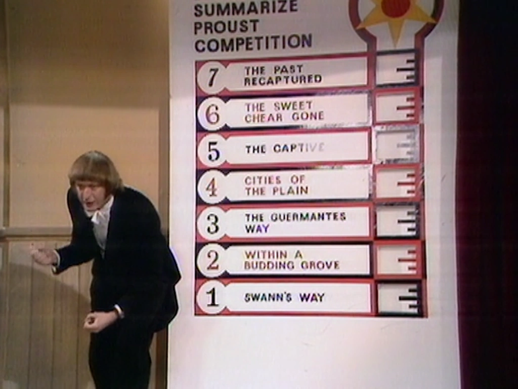 Summarize Proust Competition | Monty Python Wiki | Fandom