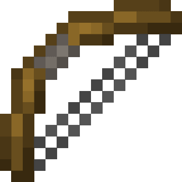 how to draw minecraft bow