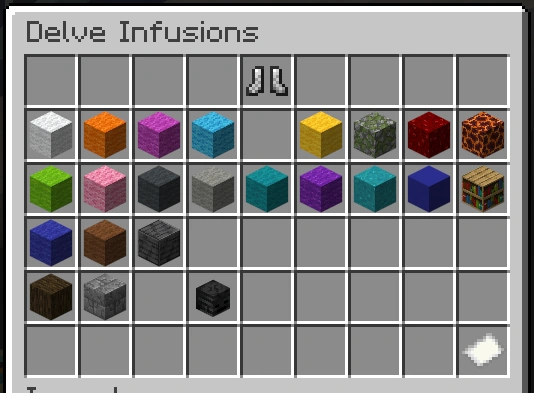 Delve Infusions | Monumenta Wiki | Fandom