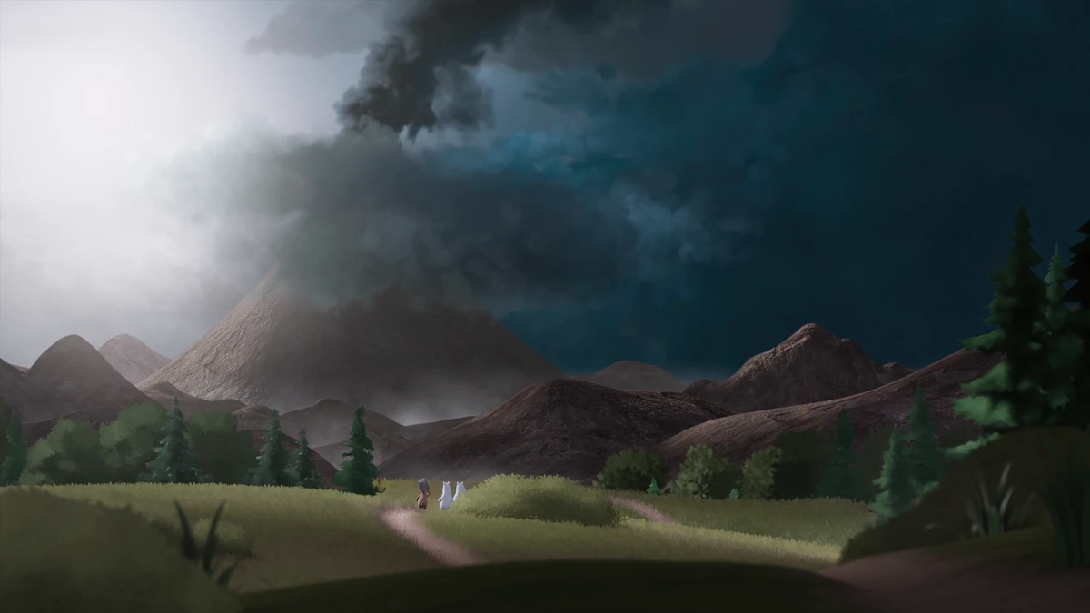 The volcano | Moominvalley Wiki | Fandom