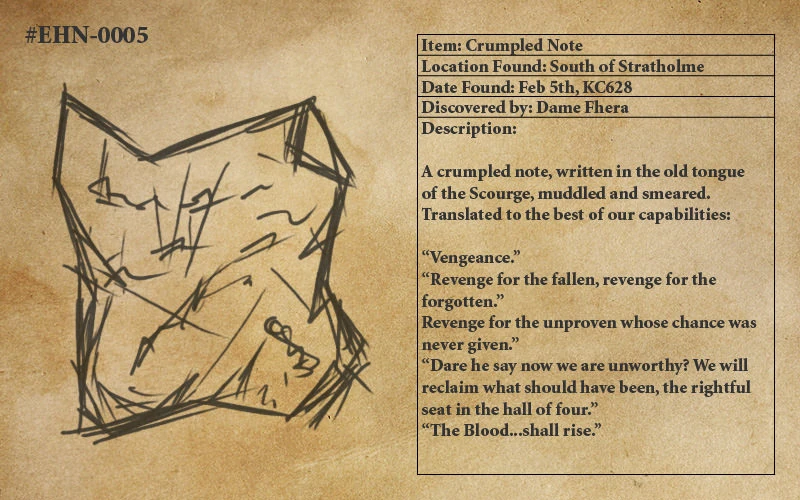 Crumpled Note | Moon Guard Wiki | Fandom