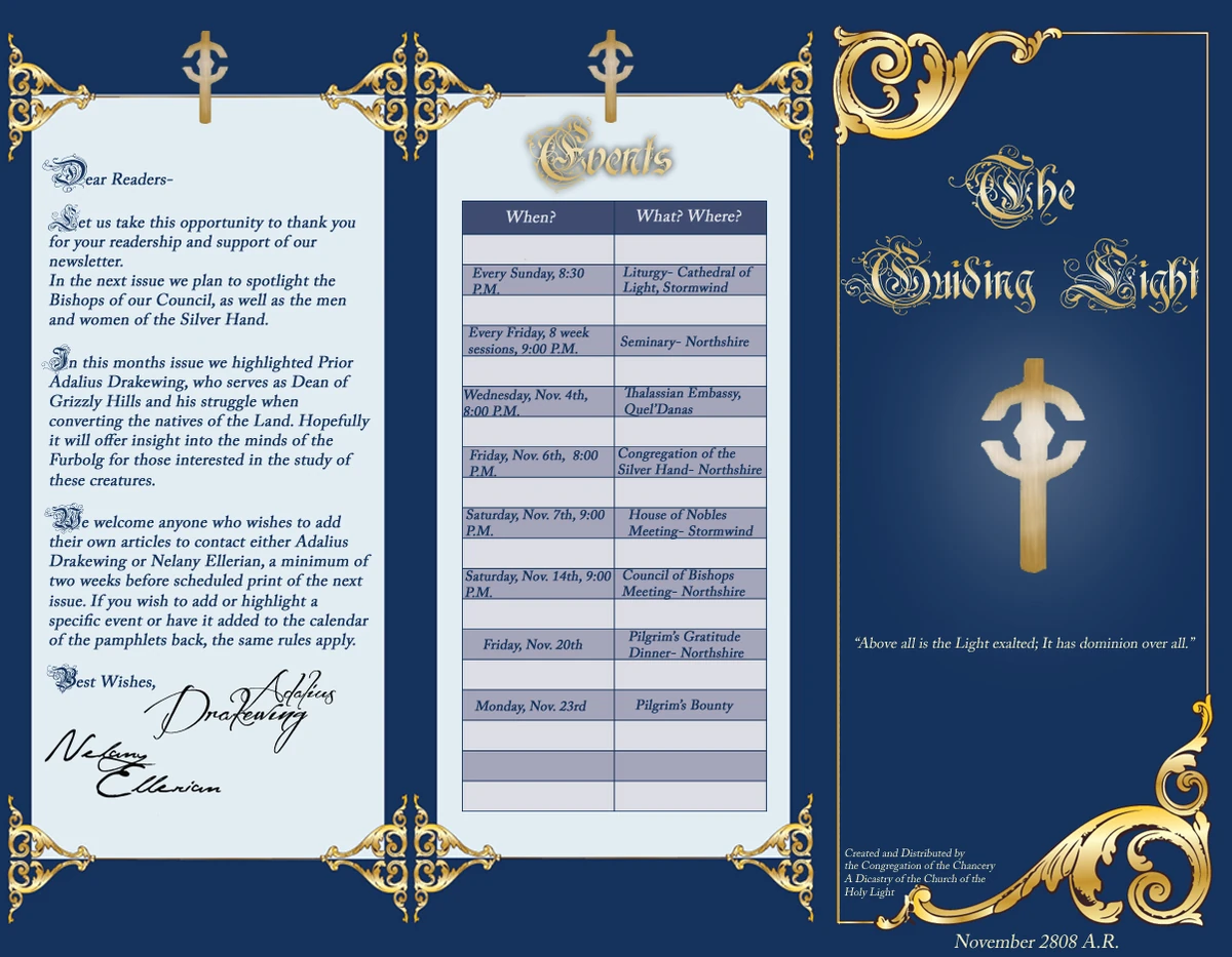 Guiding Light Issue One | Moon Guard Wiki | Fandom