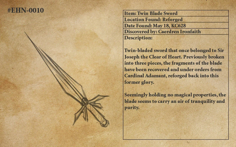 Twin Blade Sword | Moon Guard Wiki | Fandom