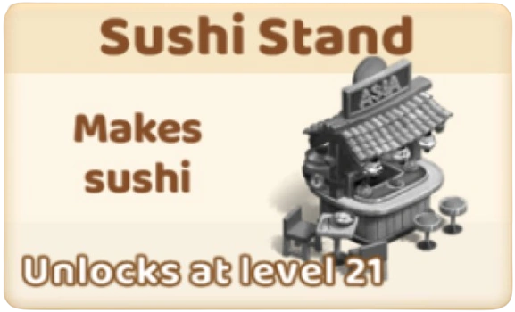 sushi stand Products | Moonshine Wiki | Fandom
