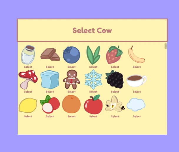 Cow List | Moo Wiki | Fandom