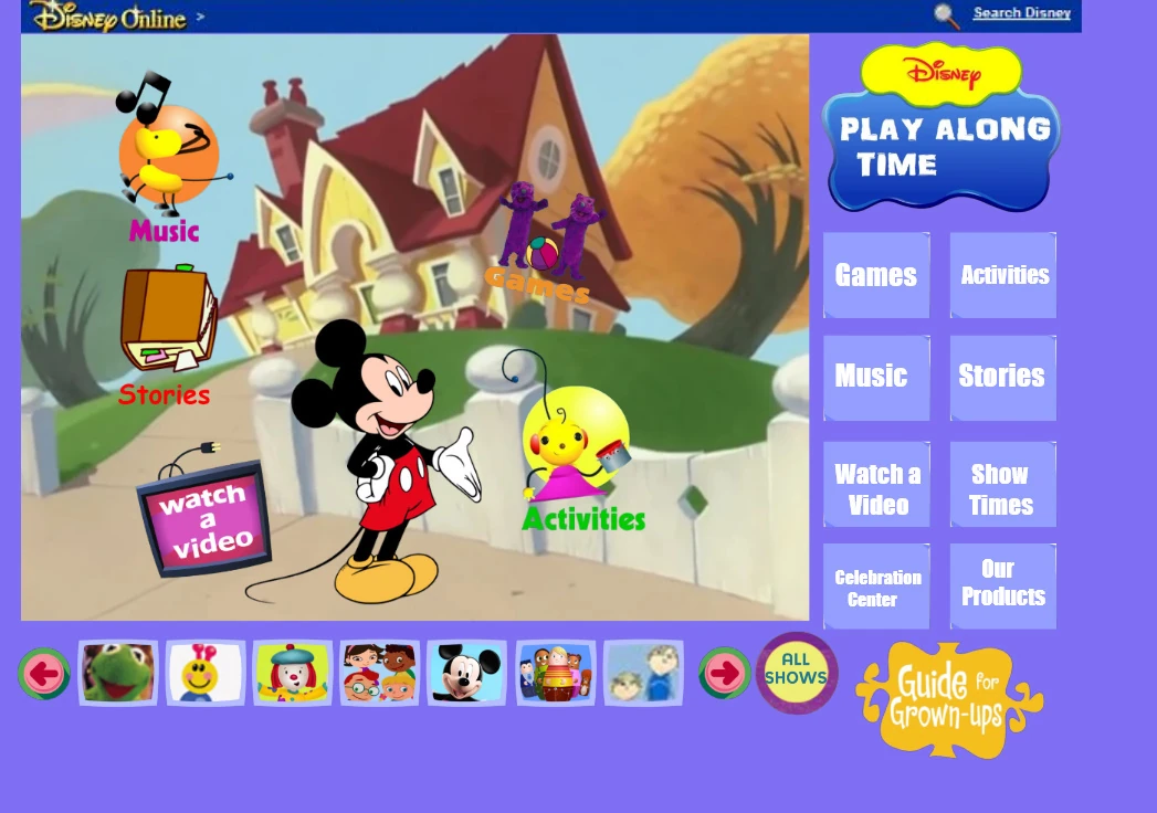 Disney Play Along Time website | Moose and Zee & Friends Wiki | Fandom