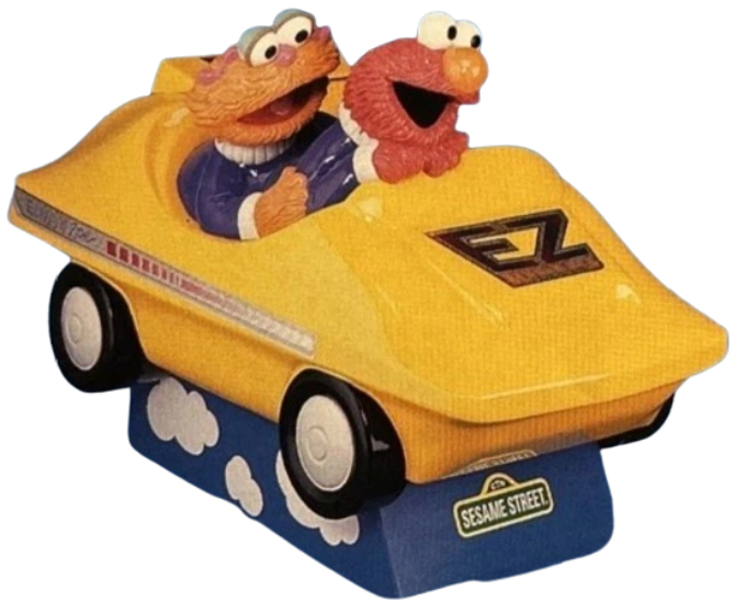 Elmo & Zoe's E-Z Rider Racecar | Moose and Zee & Friends Wiki | Fandom