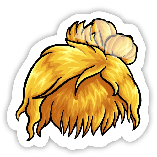 Blonde Hair Bun | Party Parrot World | Fandom