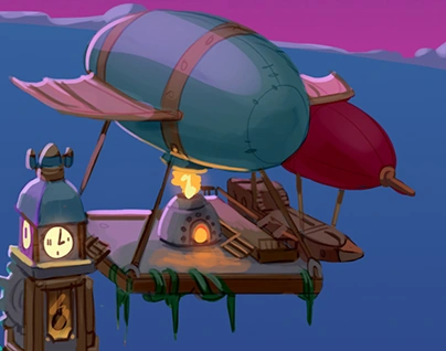 Airship | Party Parrot World | Fandom