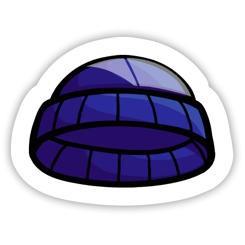 Cozy Dark Blue Toque | Party Parrot World | Fandom