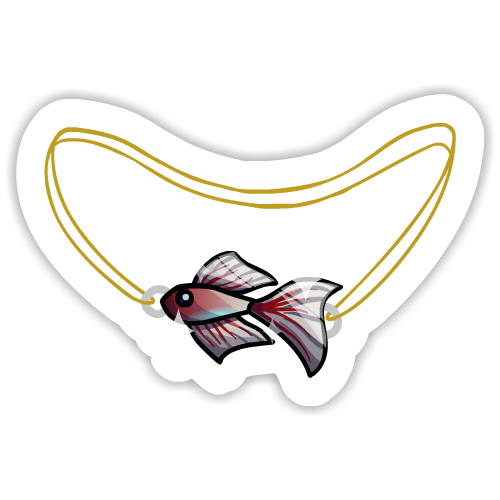 Betta Fish Necklace | Party Parrot World | Fandom