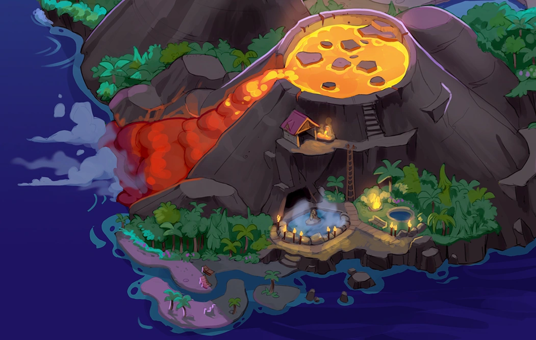 Volcano | Party Parrot World | Fandom