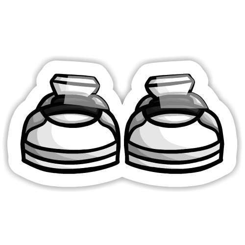 White Running Shoes | Party Parrot World | Fandom