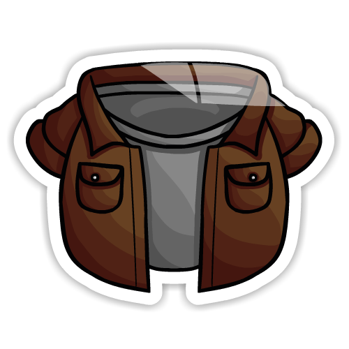 Brown Leather Jacket | Party Parrot World | Fandom