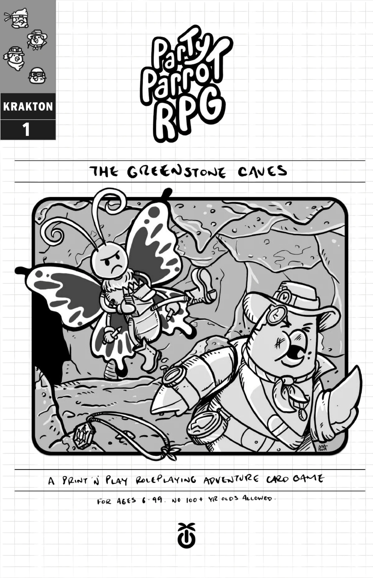 Party Parrot RPG/Zine Issue 1 | Party Parrot World | Fandom