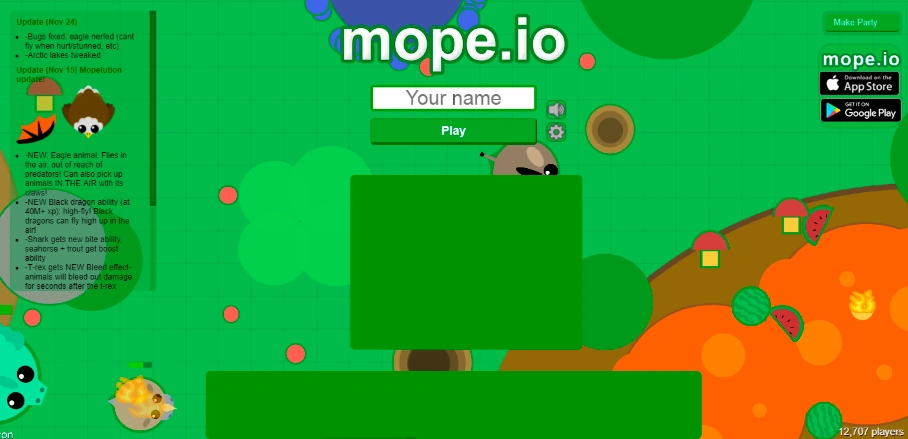 Página de inicio | Mope.io Wiki | Fandom