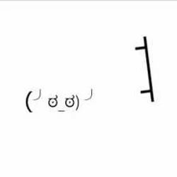 Flipping Table Emoticon Text | Cabinets Matttroy