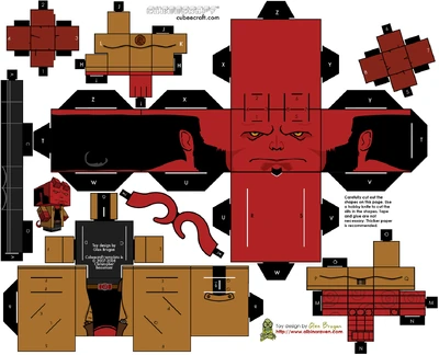 Hellboy cubecraft | Wiki Morrigan Aensland | Fandom
