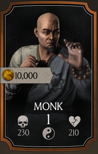 Monk Mortal Kombat X Mobile Wikia Fandom