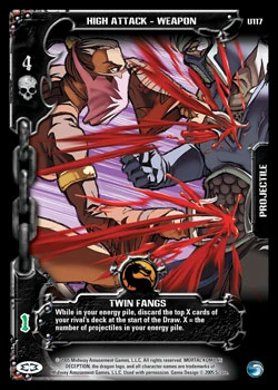U117 Twin Fangs | Mortal Kombat | Fandom