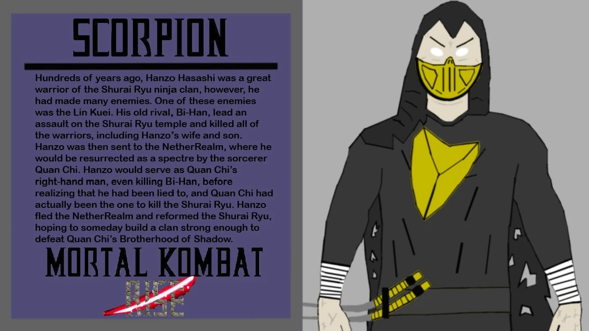 Scorpion (Mortal Kombat: Rise) | Mortal Kombat Fanon Wiki | Fandom