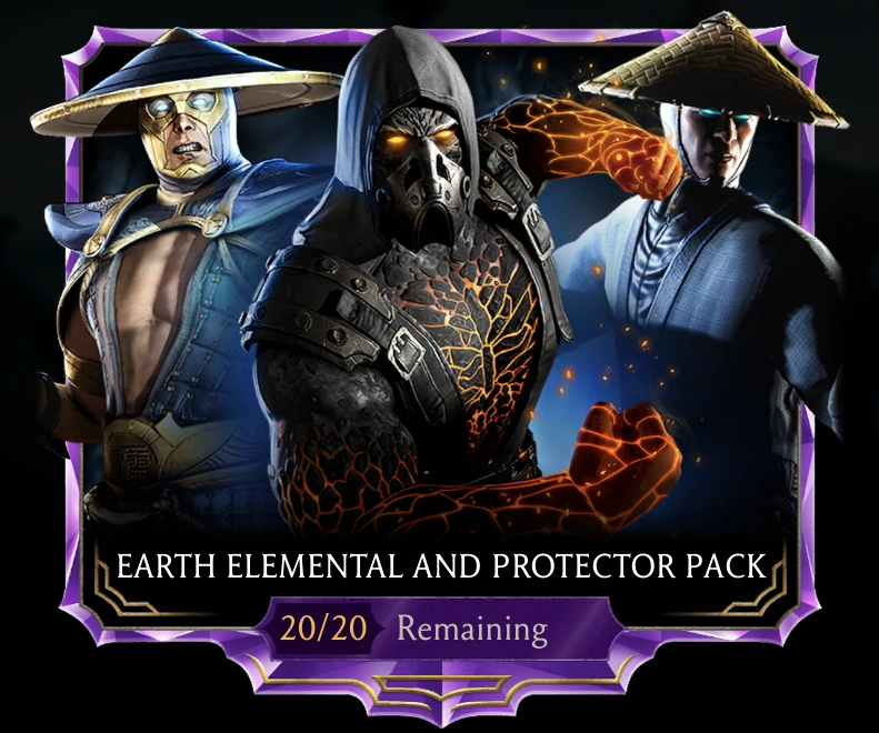 Earth Elemental And Protector Pack | Mortal Kombat Mobile Wikia | Fandom