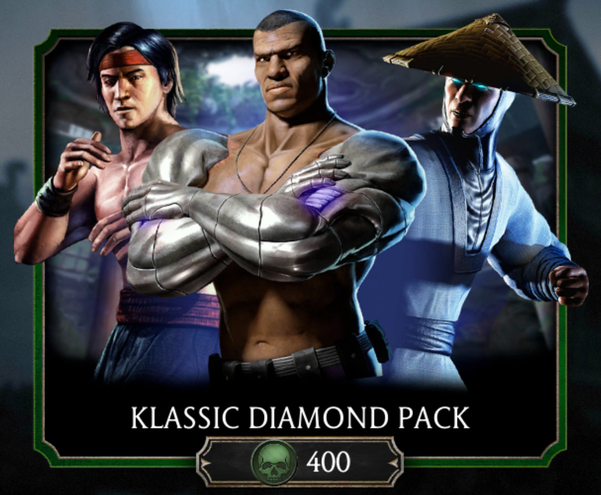 Klassic Diamond Pack Mortal Kombat Mobile Wikia Fandom