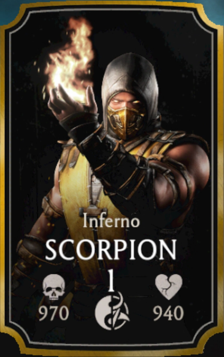 Scorpion/Inferno | Mortal Kombat Mobile Wikia | Fandom