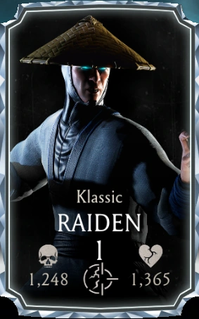 Raiden/Klassic | Mortal Kombat Mobile Wikia | Fandom