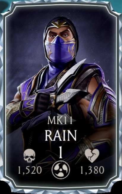 Rain/MK11 | Mortal Kombat Mobile Wikia | Fandom