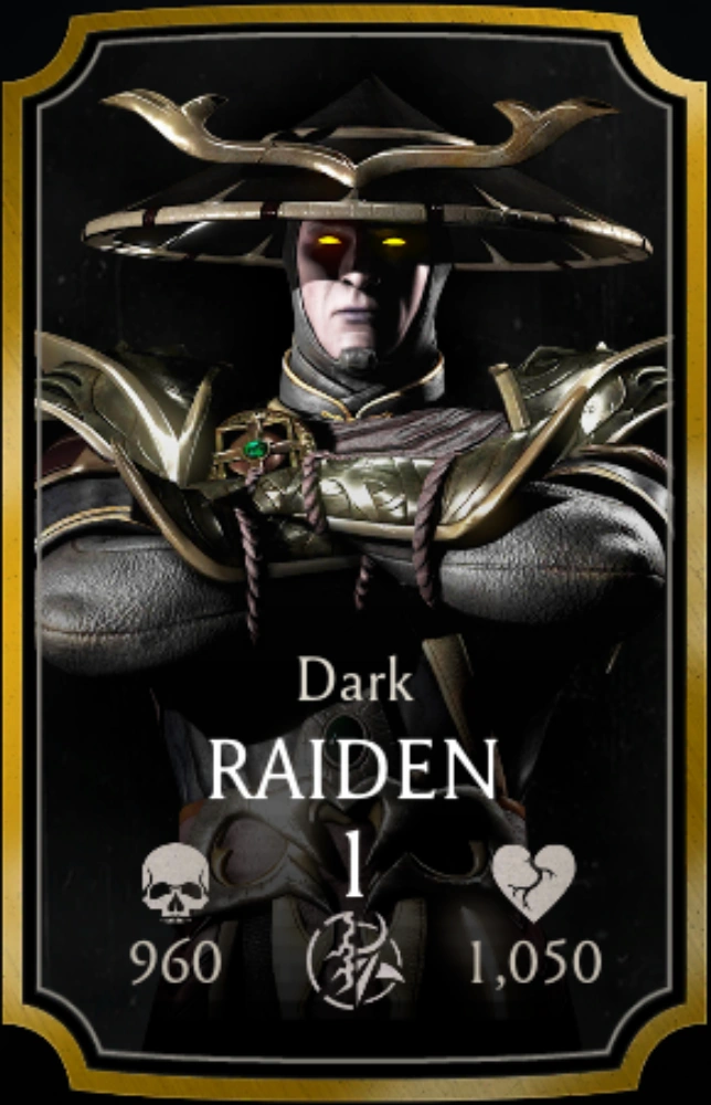 Mortal Kombat Dark Raiden