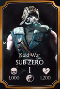 Sub-Zero/Kold War | Mortal Kombat Mobile Wikia | Fandom