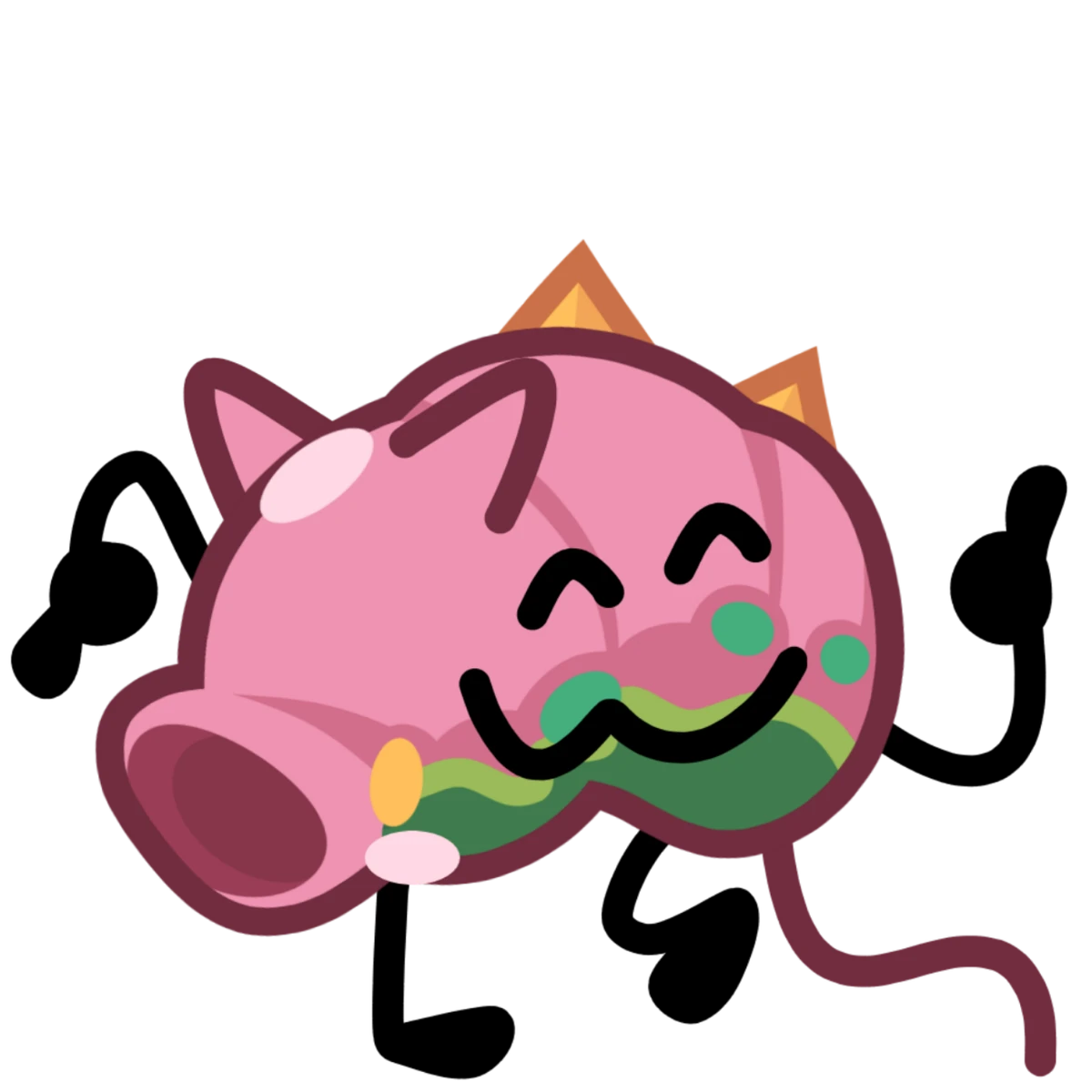 Super Duper Funny Anime Furry Cat Decorated Armored Cannon Beetle Larva ...