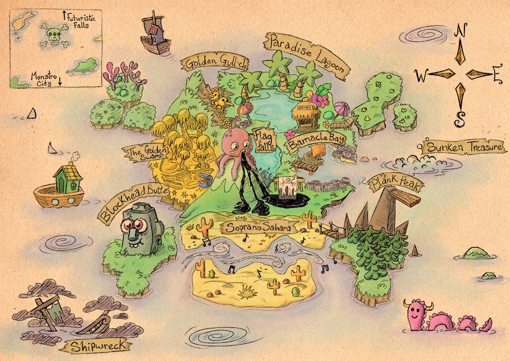 Pirate Paradise | Moshi Monsters Wiki | Fandom