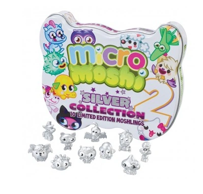 Moshi Monsters Micro Moshi Silver Tin 2 | Moshi Monsters Wiki | Fandom