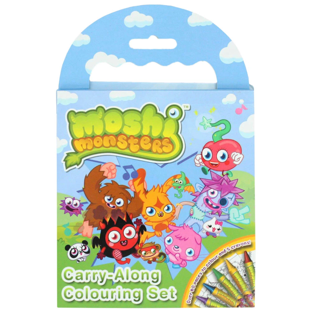 Carry-Along Colouring Set | Moshi Monsters Wiki | Fandom