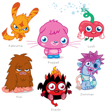 Monsters | Moshi Monsters Wiki | Fandom