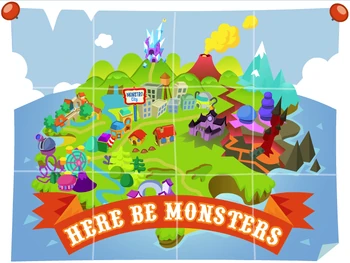 Monstro City Map | Moshi Monsters Wiki | Fandom