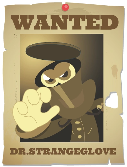 Strangeglove WANTED Poster | Moshi Monsters Wiki | Fandom