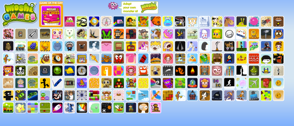 Moshi Games | Moshi Monsters Wiki | Fandom
