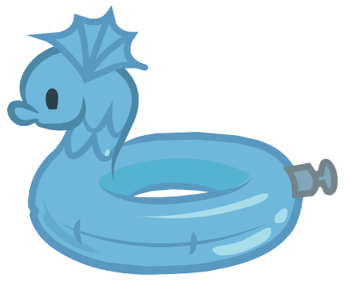 Bodacious Blue Dragon Floaty | Moshi Monsters Wiki | Fandom
